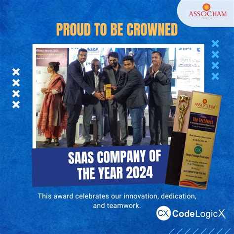 Codelogicx On Linkedin Techmeetawards2024 Technologyexcellenceawards Assocham