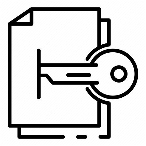 Credentials Cryptography Encrypted Encryption File Hacking Key Icon Download On Iconfinder