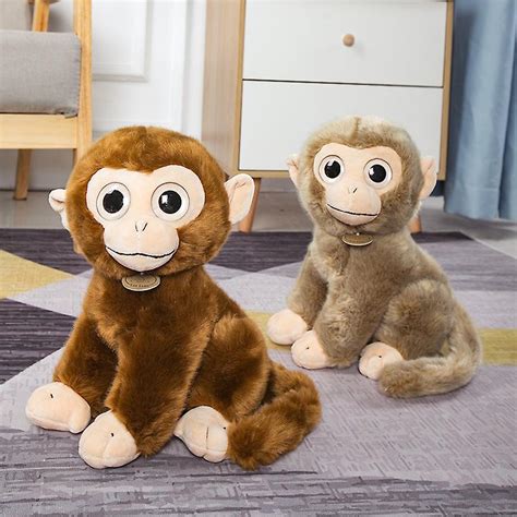 1730cm Cute Monkey Doll Plush Toy Cartoon Soft Pillow Plush Stuffed