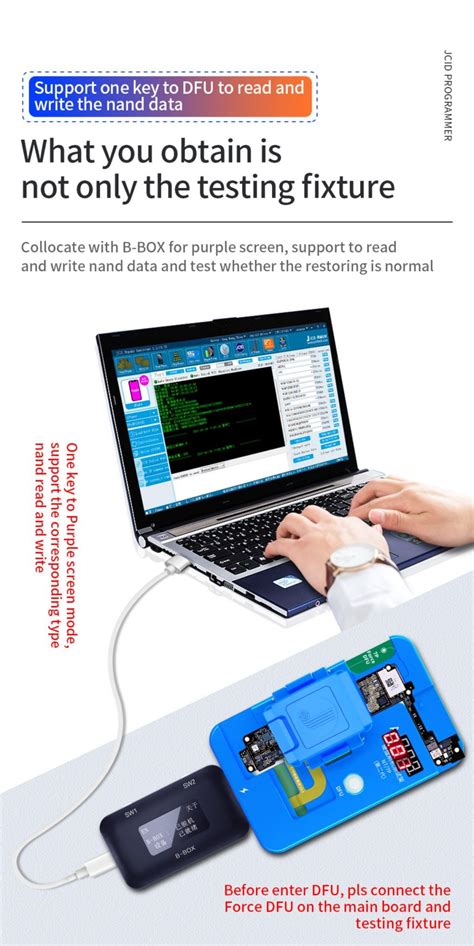 JC PROGRAMMER N6 NAND RESTORING TESTING FOR IPHONE 6 BGA60 2ND GEN Phoneparts