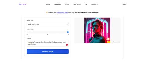Fooocus Ai нейросеть для генерации изображений с помощью ИИ онлайн бесплатно