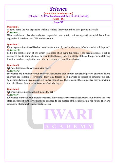 [for Session 2025 26] Ncert Solutions For Class 9 Science Chapter 5