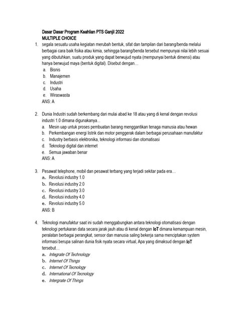 soal dasar dasar program keahlian otomotif pts ganjil 2223 pdf