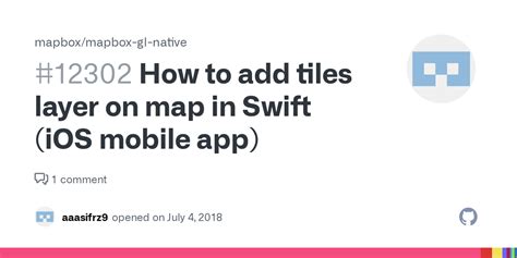 How To Add Tiles Layer On Map In Swift Ios Mobile App · Issue 12302