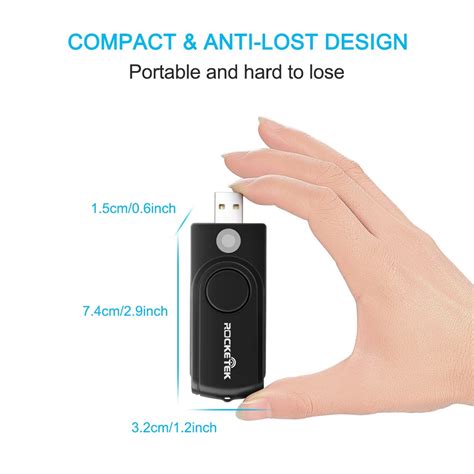 Mua Usb Smart Card Reader Rocketek Dod Military Usb Cac Memory Card Reader Compatible With