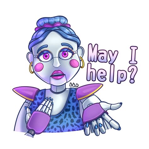 Tftpp Sticker Pack Ballora By Barbadroid On Deviantart