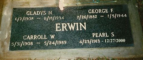 Gladys Eleanora Neely Erwin 1908 1934 Memorial Find A Grave