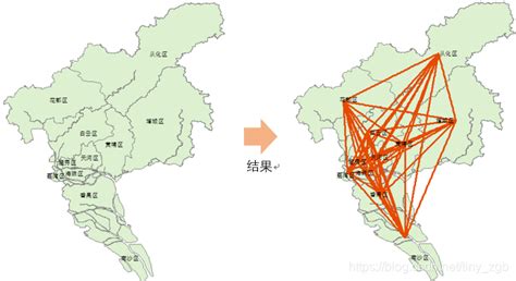 Arcmap中使用arcpy生成区域od图（od线）od生成 Csdn博客