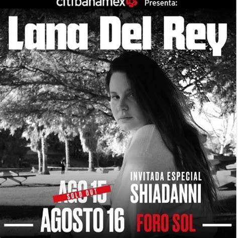 Lana Del Rey Ya Está En México Objetos Permitidos Lista De Canciones