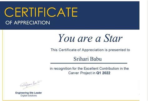 Srihari Babu Maddineni On Linkedin Star Zfgroup