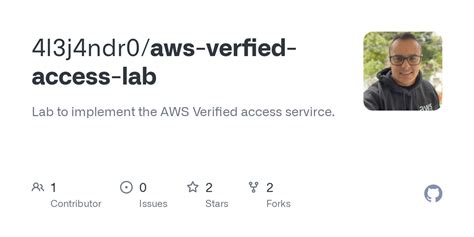 Github L J Ndr Aws Verfied Access Lab Lab To Implement The Aws Verified Access Servirce