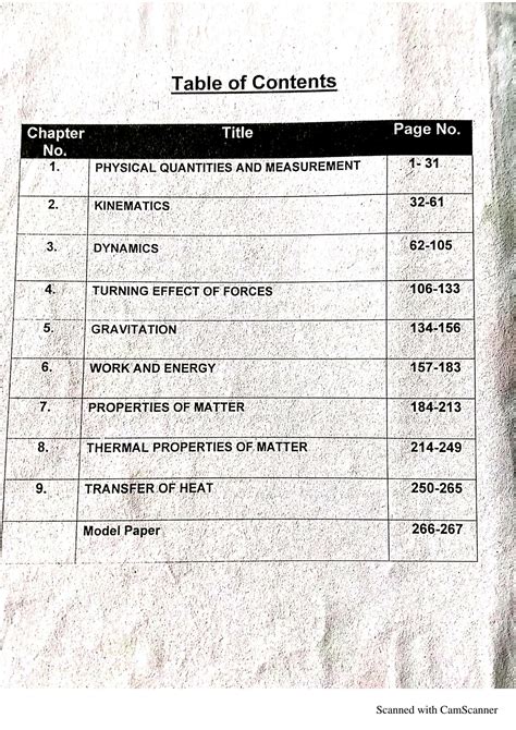 SOLUTION Physics Notes Class Th Kpk Board Studypool