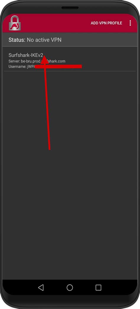 How To Set Up IKEv2 Manual Connection On Android Surfshark Customer Support