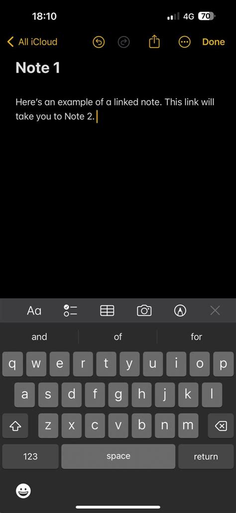 How To Link Notes In Apple Notes On Your Iphone