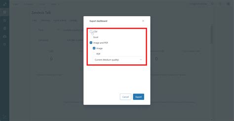 How To Export The Zendesk Talk Dashboard Zendesk Tutorials