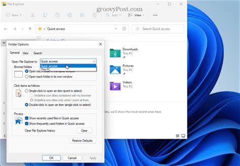 How To Fix A Missing Quick Access Menu On Windows 11