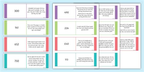 👉 subtraction word problem loop cards ks2 twinkl