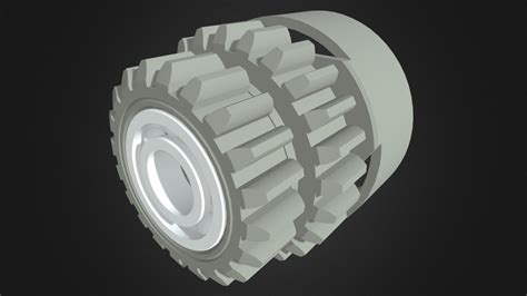 Rc Car Nitro Engine 2speed Clutch Bell Buy Royalty Free 3d Model By Mr Anycad Mranycad