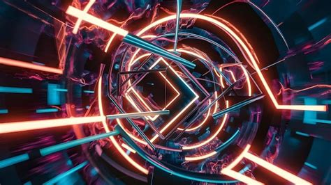 A Futuristic Digital Background Featuring Intricate Neural Networks And Data Streams Premium