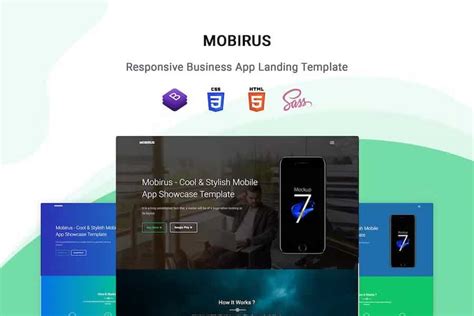 Mobirus Responsive Bootstrap App Landing Template Latest Version WooCrack Com