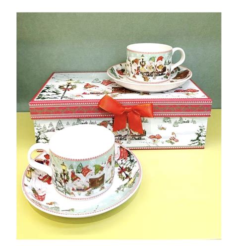 چای خوری 2 نفره لی لی پوت کریسمس H فروشگاه اینترنتی ویلیام هوم