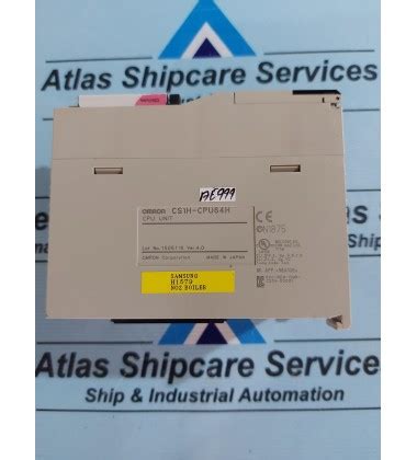 OMRON SYSMAC CS H CPU H PROGRAMMABLE CONTROLLER Atlas Shipcare Services