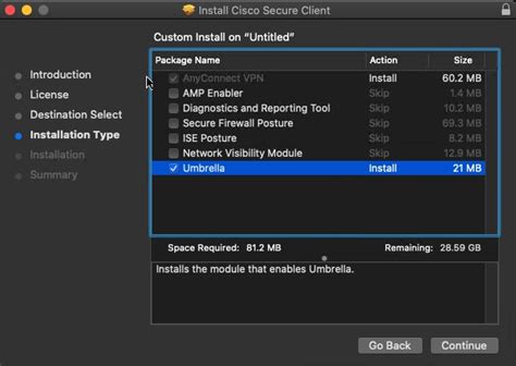 Automate Deployment Of Secure Client On Macos With A Bundled Umbrella