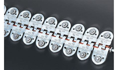 Flexco Bolt Hinge Lacing Steel 550 Lacing Number 36 In Lacing Length