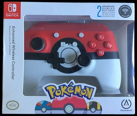 Power A Switch Pokemon Shield Enhanced Wireless Controller