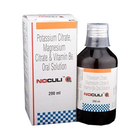 Noculi B6 Bottle Of 200 Ml Solution Fashion