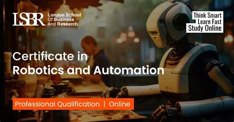 Certificate In Robotics And Automation
