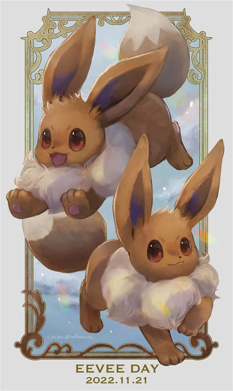 Eevee Pokémon Image by nilomne 3820243 Zerochan Anime Image Board