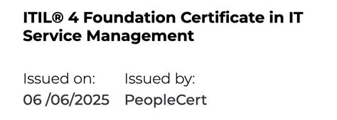 I Recently Upgraded My Itil Certification And I Found The Seven