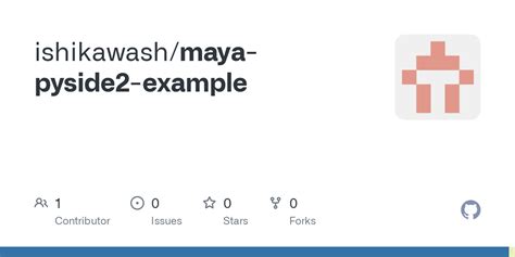 Github Ishikawashmaya Pyside2 Example