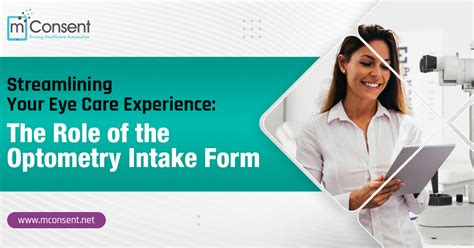 Eye Care Experience The Role Of The Optometry Intake Form Mconsent