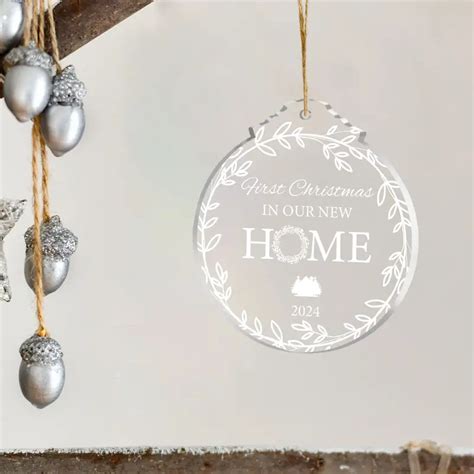 2024년 새집 축하 아크릴 장식품 가족 조부모님 남편을 위한 완벽한 집들이 선물 크리스마스 추수감사절 Temu