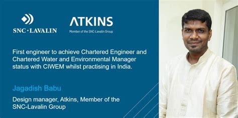 Atkins On Linkedin Congratulations To Design Manager Jagadish Babu For