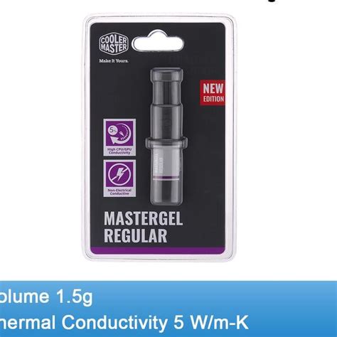 Jual Dikirim Cooler Master Mastergel Reguler Thermal Pasta Processor Harga Irit Shopee Indonesia