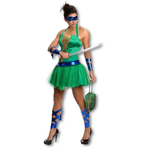 Sexy Teenage Mutant Ninja Turtles Leonardo Costume Womens Leonardo