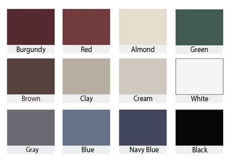 Vantage Shutters Color Chart At Timothy Sands Blog