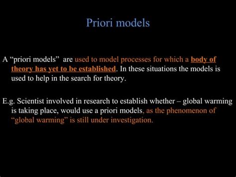 Models Of Spatial Process By Sushant Ppt