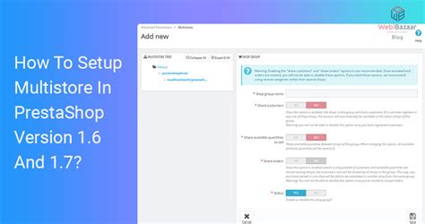How To Setup Multistore In PrestaShop 1 7 Webibazaar Themes