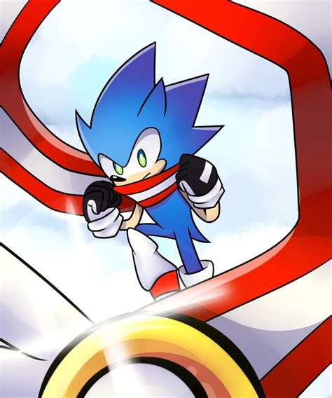 Sonic Skyline Sonic By Meilienne On Deviantart