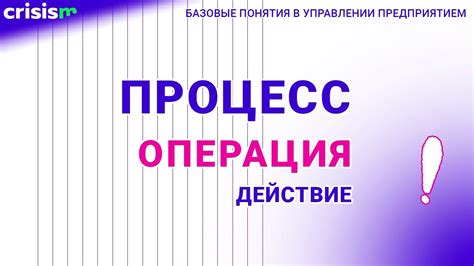 Процессы и операции в управлении предприятием Youtube