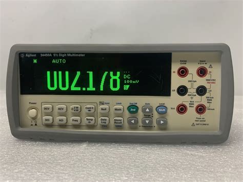 Agilent Keysight 34450a 5 5 5 1 2 Digit Benchtop Digital Multimeter