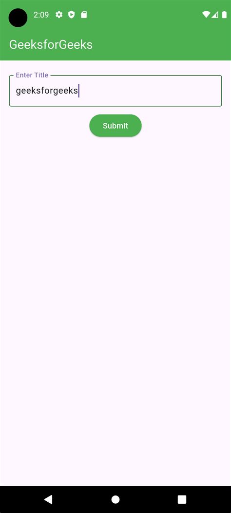 Flutter Realtime Database In Firebase Geeksforgeeks