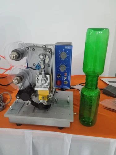 Semi Automatic Batch Coding Printing Machine At 18000 Unit