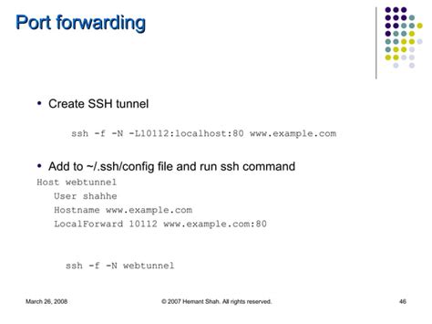 Introduction To Ssh Ppt Operating Systems Computer Software And