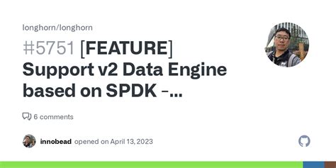 Feature Support V2 Data Engine Based On Spdk Preview · Issue 5751 · Longhornlonghorn · Github