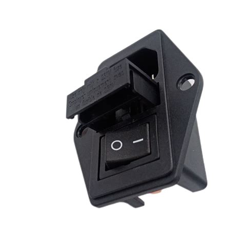 Iec 320 10a 250v 15a 125v Ac Rocker Switch C14 Socket Connector With